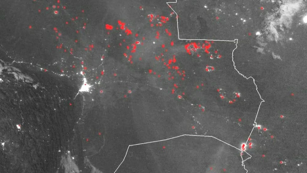 [multi] Požiar amazonsky prales 2486 | Požiar amazonského pralesa už vidieť aj z vesmíru. Vláde ...