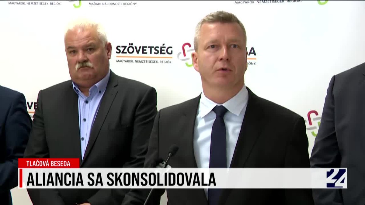 Tlačová beseda strany Aliancia o konsolidácii