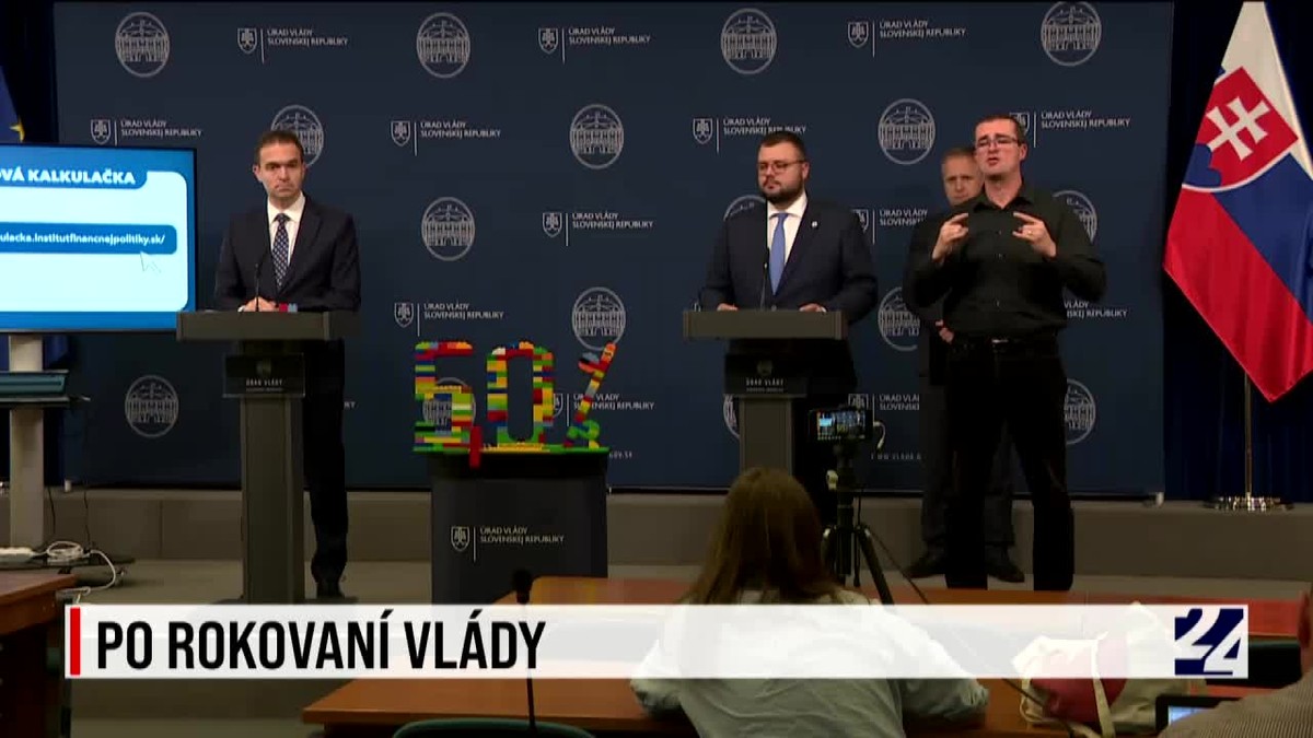 Tlačová beseda vlády po rokovaní