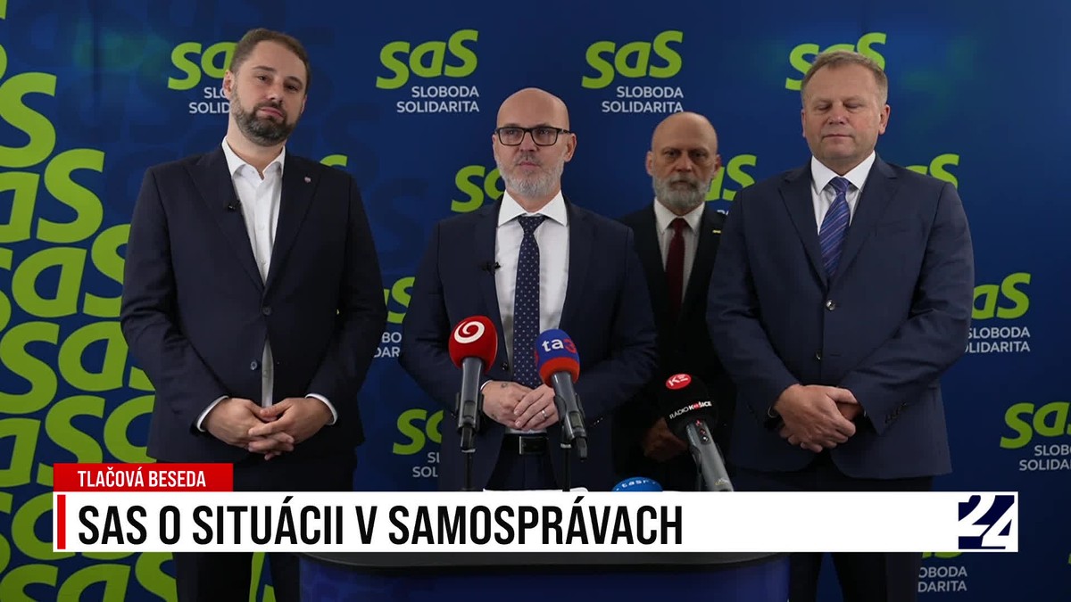 Tlačová beseda strany SaS o situácii v samosprávach