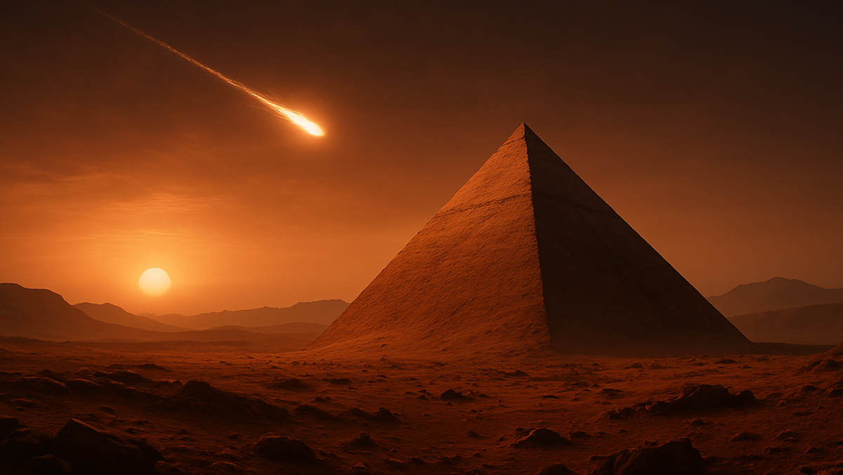 NASA skúma pyramídy na Marse: Inšpiráciu vraj našla v Egypte