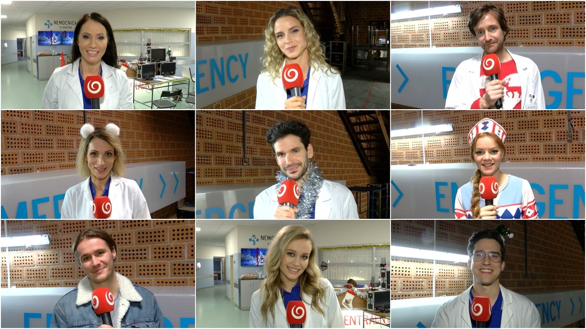 Herci z Nemocnice nahrali krásne priania do nového roku: Aha, čo želajú ...