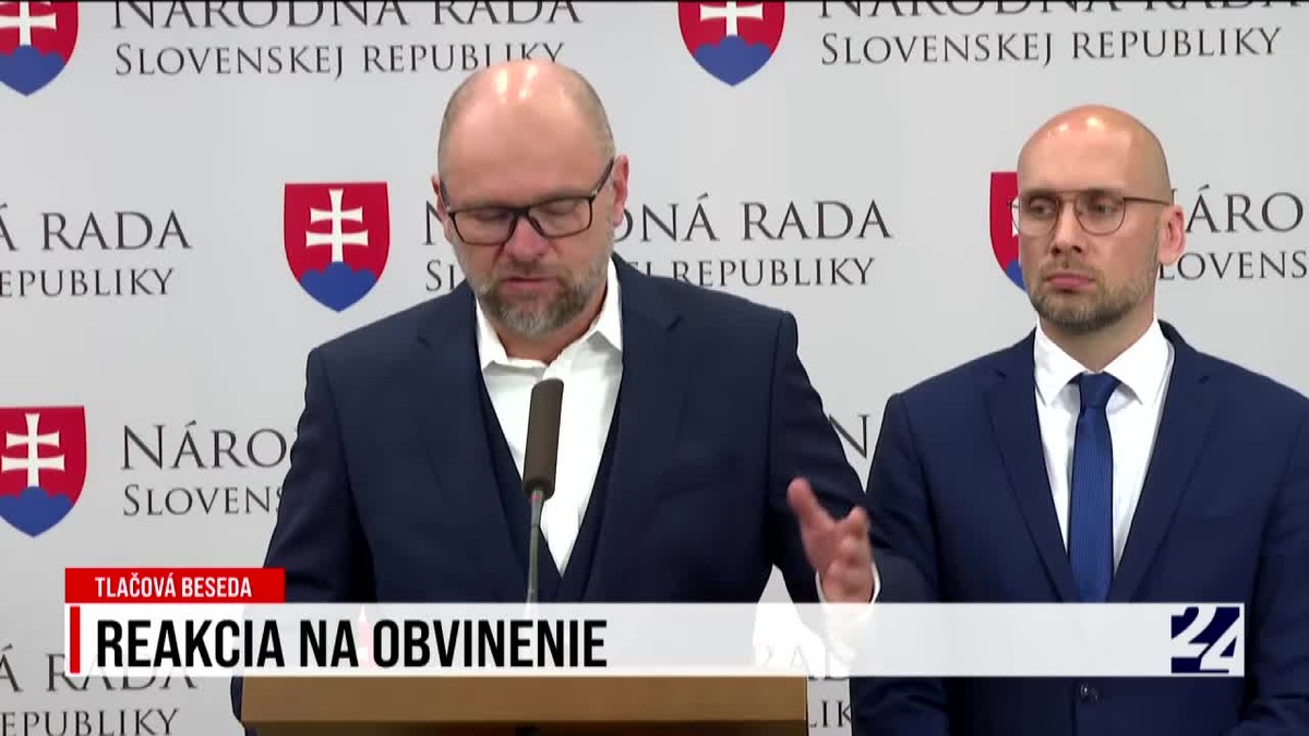 Tlačová beseda strany SaS v reakcii na obvinenia ohľadom Expa