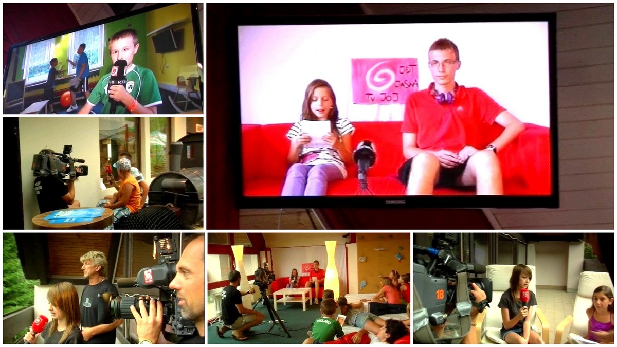 V tábore vyrastajú noví reportéri a moderátori | JOJ