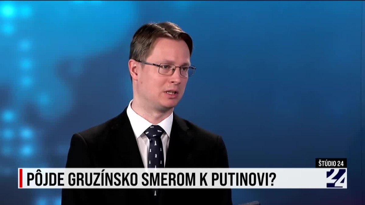 Pôjde Gruzínsko smerom k Putinovi? Analytik Ján Cingel v Štúdiu 24 o ...