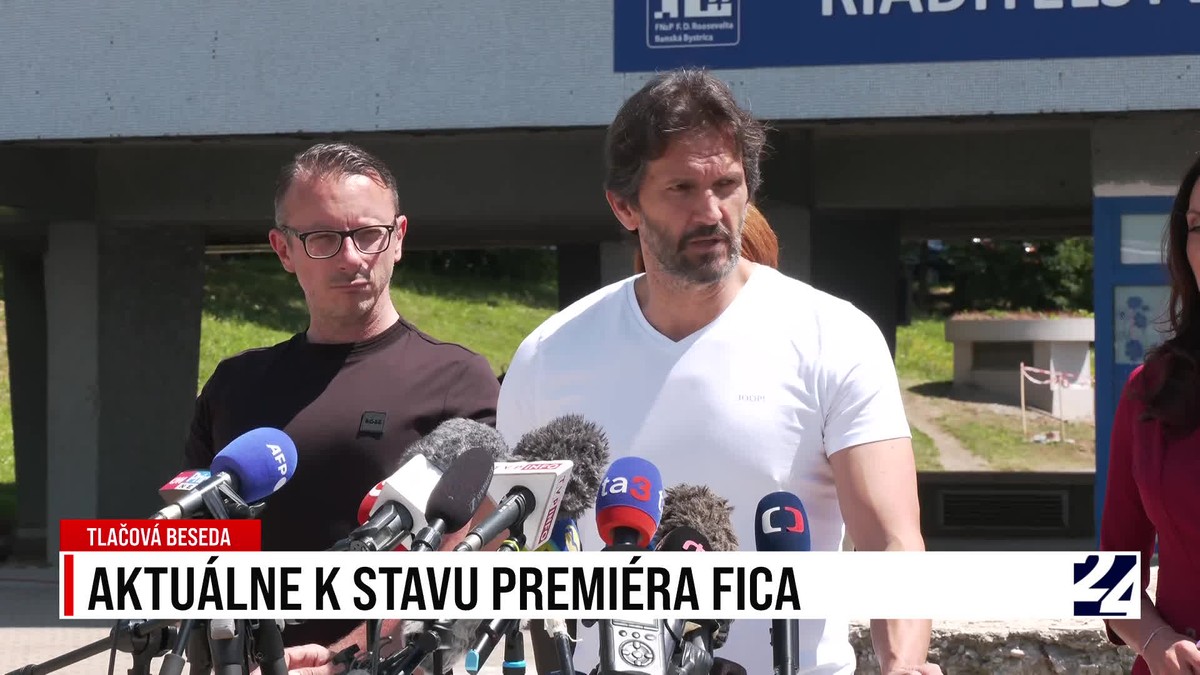 Tlačová beseda o stave premiéra Roberta Fica