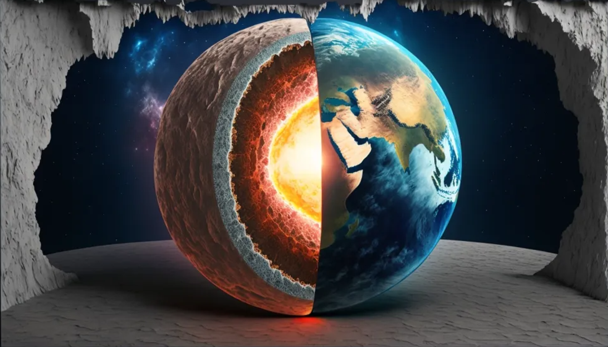 Novoobjavená vrstva Zeme tečie ako med a vyteká ako olej