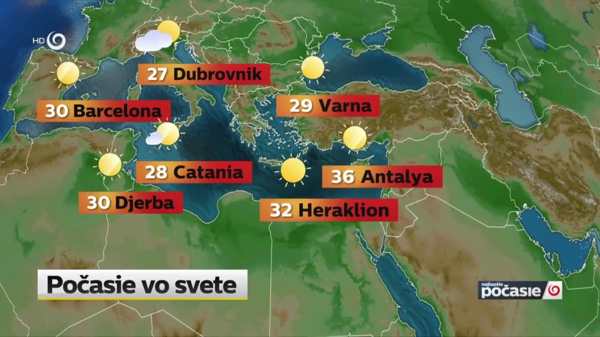 NAJLEPŠIE POČASIE | Najlepšie počasie | Videoportál - najlepšie seriály ...