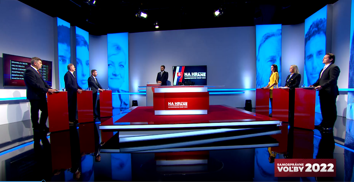 Kandidáti na župana v nitrianskom kraji naživo diskutovali v štúdiu JOJ 24
