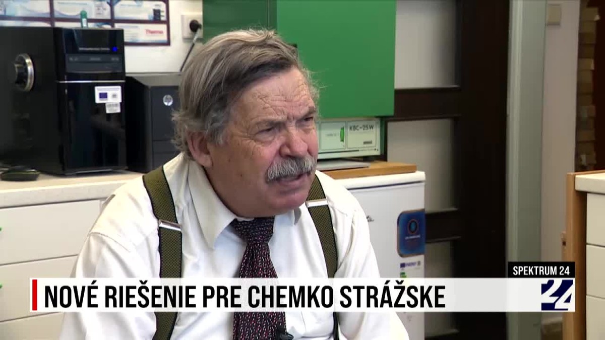 Nové riešenie pre Chemko Strážske v relácii Spektrum 24 s Jánom Mečiarom