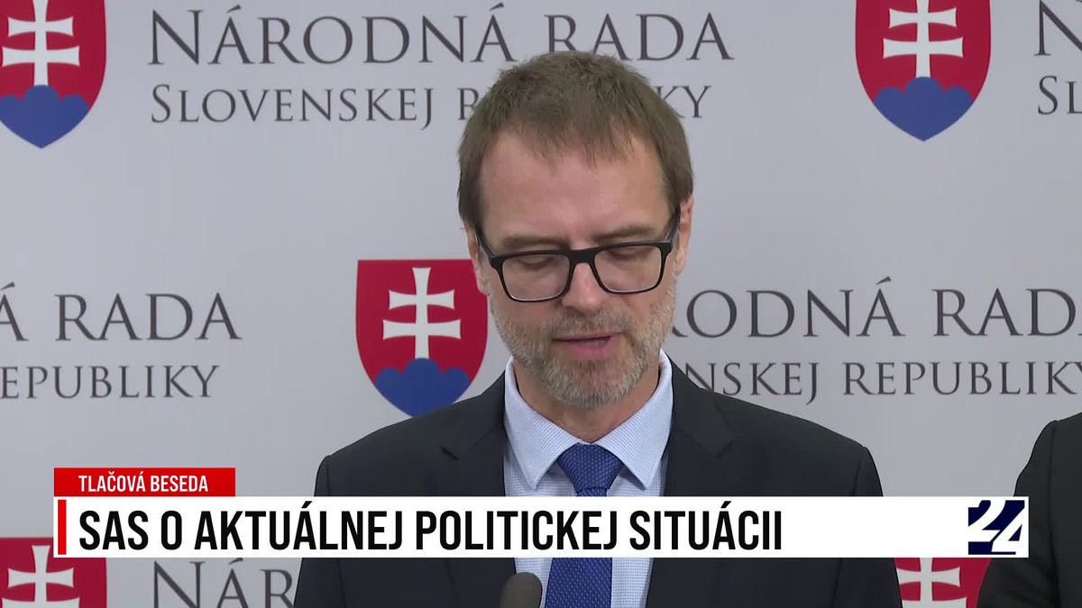 Tlačová beseda strany SaS k aktuálnej politickej situácii