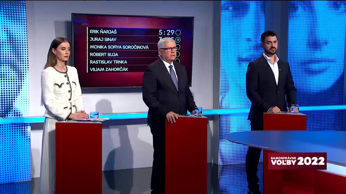 Kandidáti na župana v košickom kraji naživo diskutovali v štúdiu JOJ 24