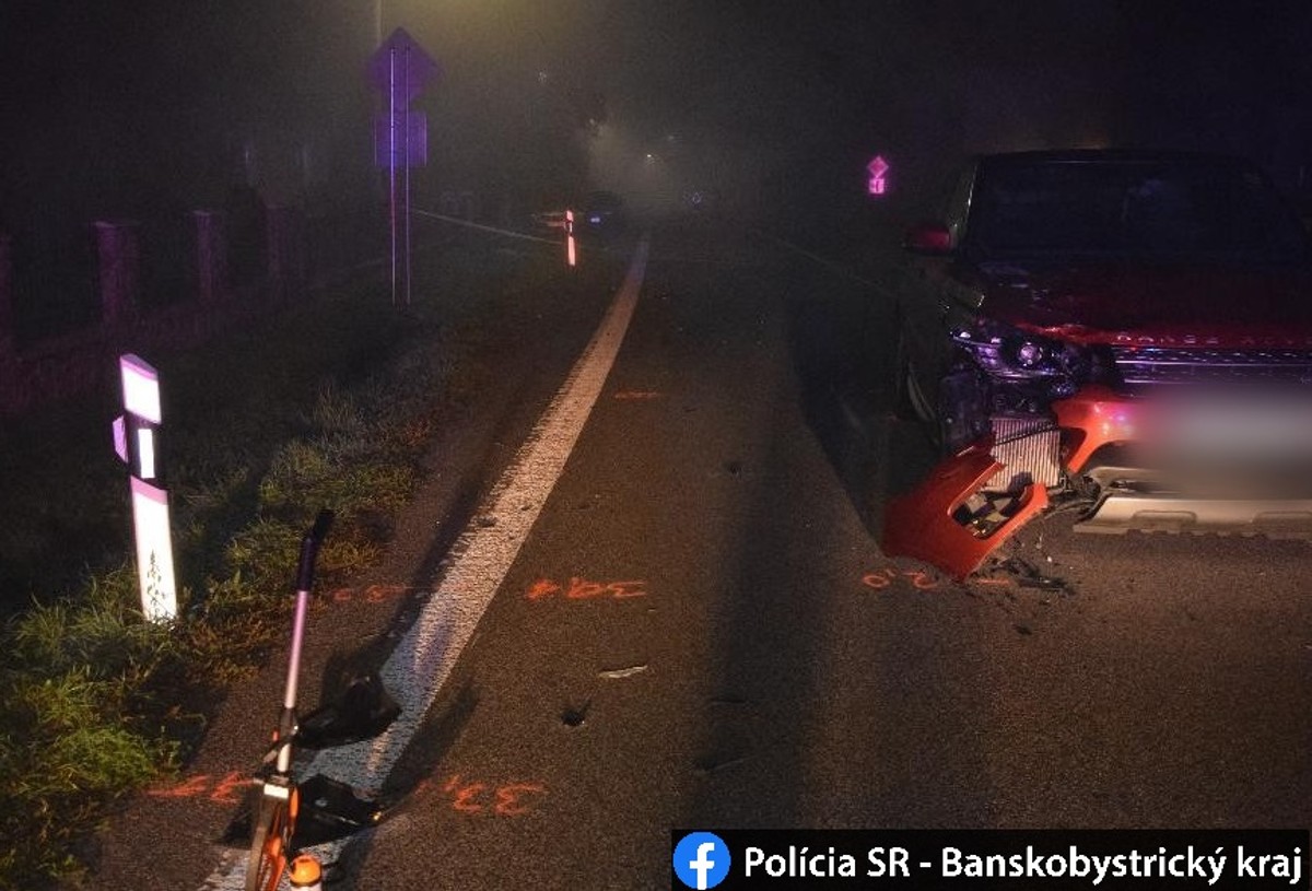 Tragická dopravná nehoda: 48-ročný chodec neprežil zrážku s autom