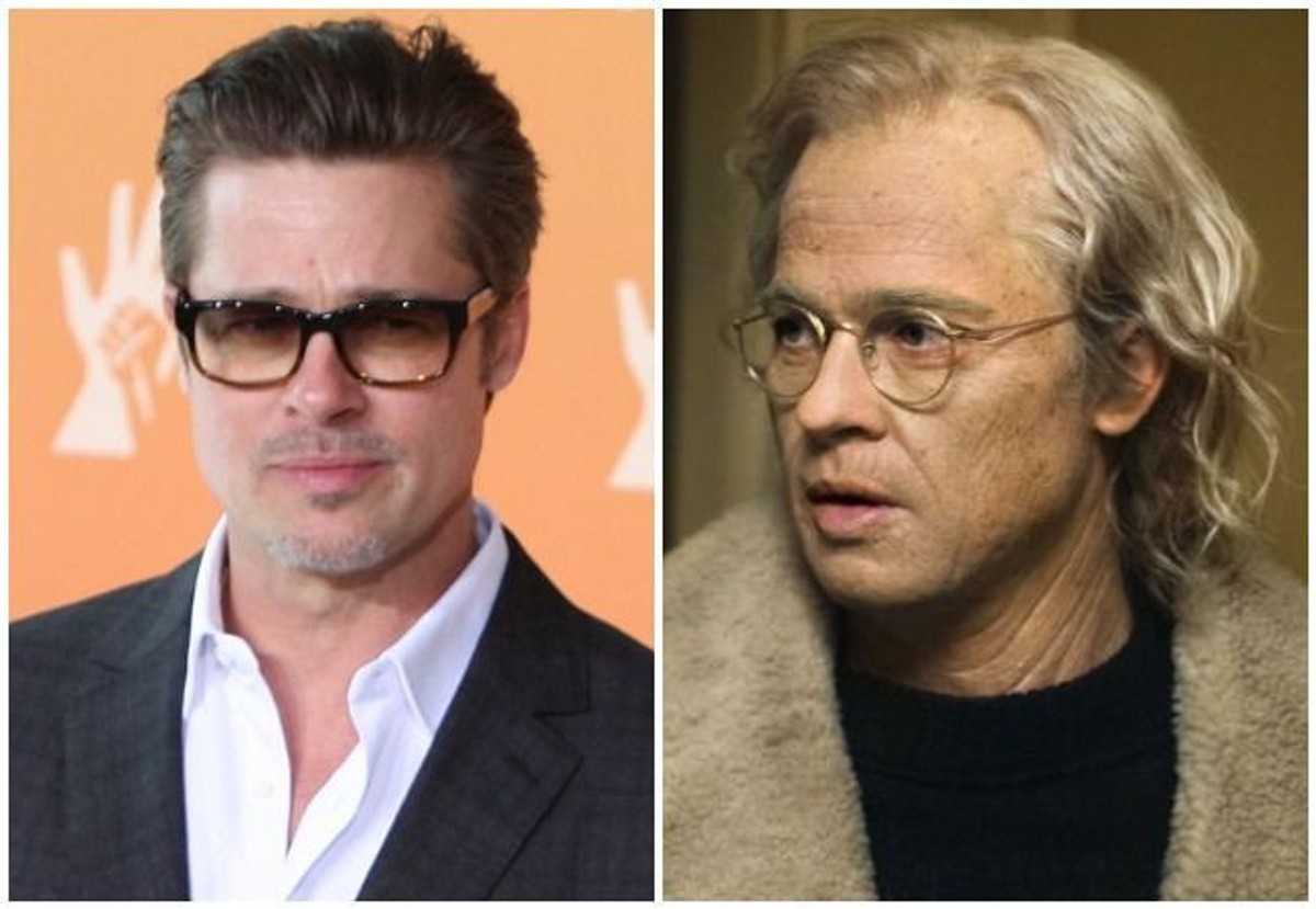 Brad Pitt - Benjamin Button | 25 najdramatickejších premien v histórii ...