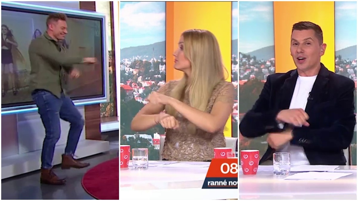 Moderátori si zatancovali v živom vysielaní nový hit internetu: TOTO ...