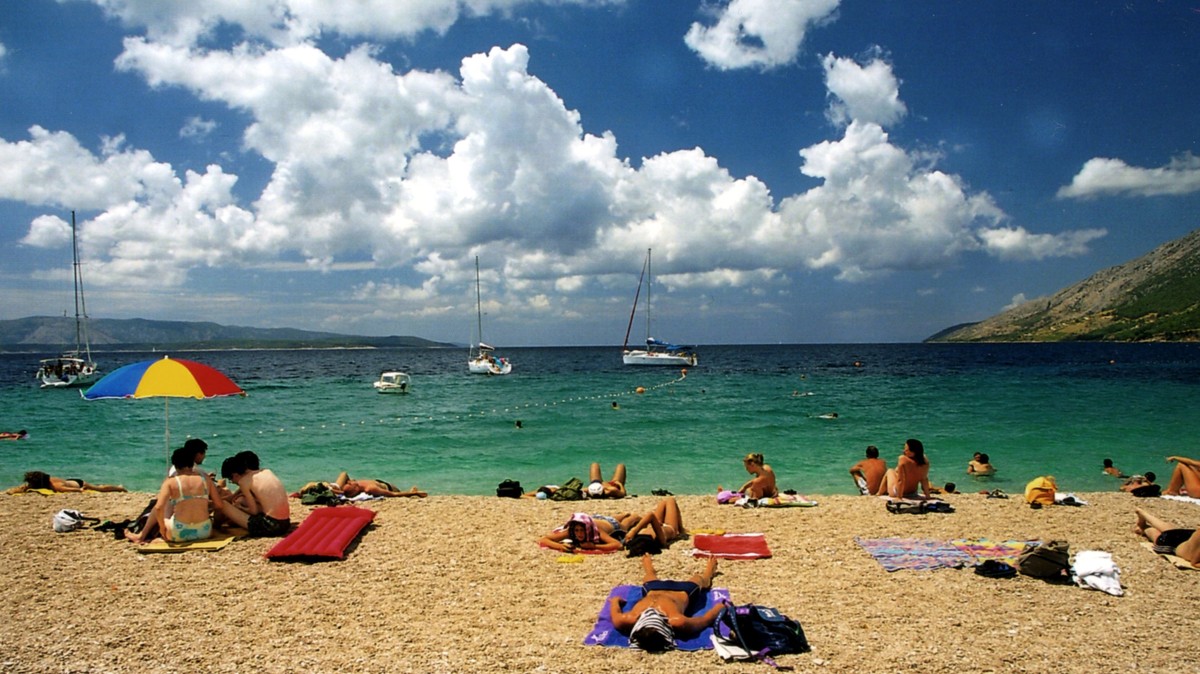 Chorvátsko Split more červené | Chorvátsko