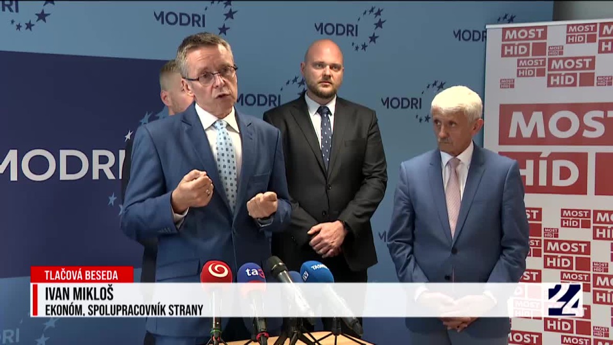 Tlačová beseda strany Modrí: tatranský tiger stráca dych