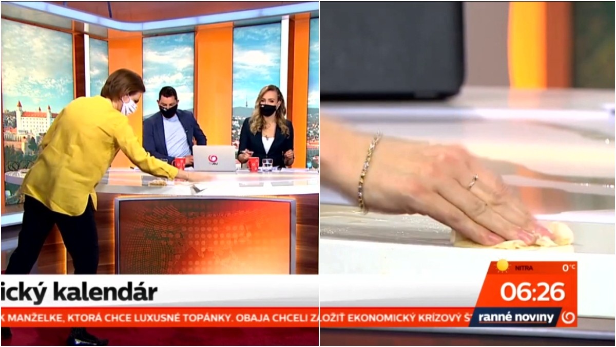 Nečakaná nehoda v priamom prenose: Takto vtipne si poradili moderátori ...