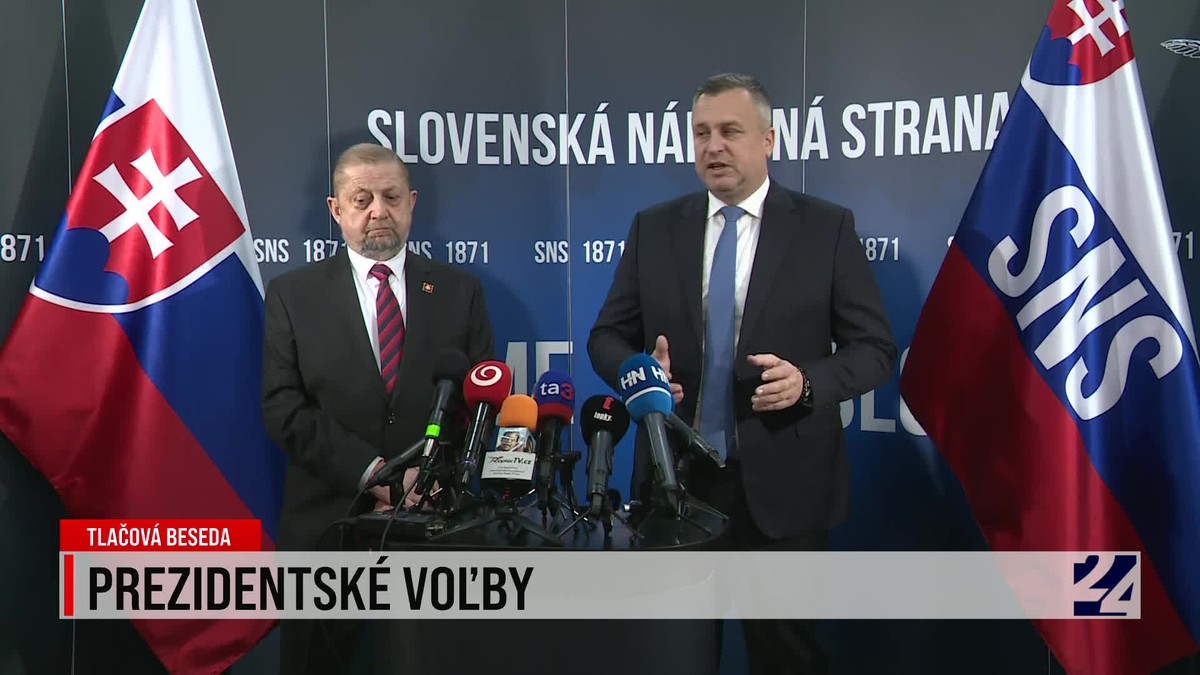 Tlačová beseda: A. Danko sa vzdal v prospech Š. Harabina