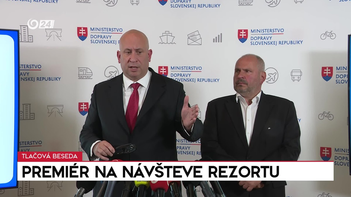 Tlačová beseda predsedu vlády pri príležitosti návštevy ministerstva ...