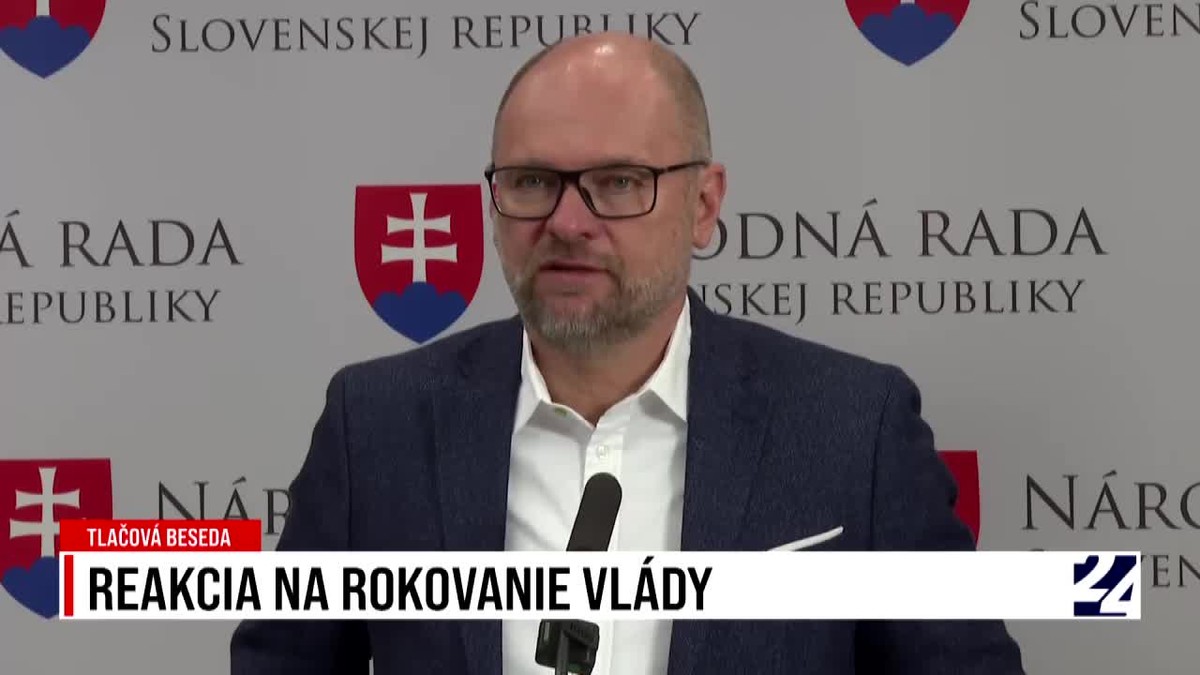 Tlačová beseda SaS v reakcii na rokovanie vlády