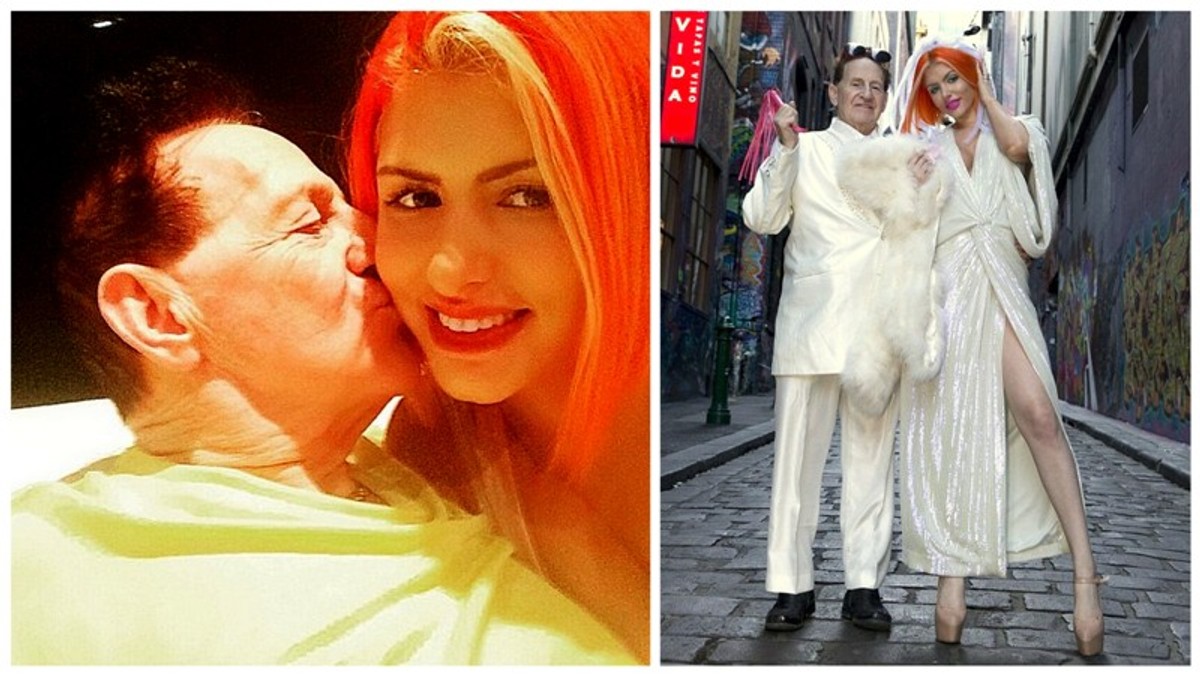 Gabi Grecko a Geoffrey Edelsten | Ukážková zlatokopka: Modelka si vzala ...