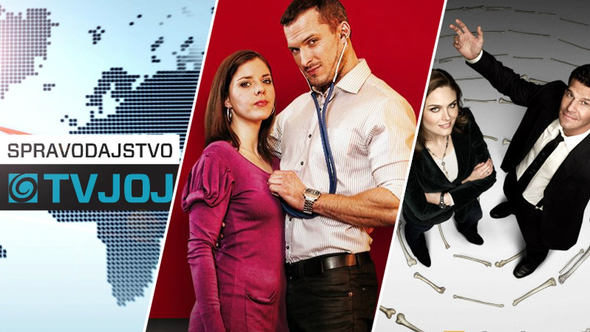 Noviny TV JOJ najsledovanejším programom dňa, Panelák aj Kosti tradične ...