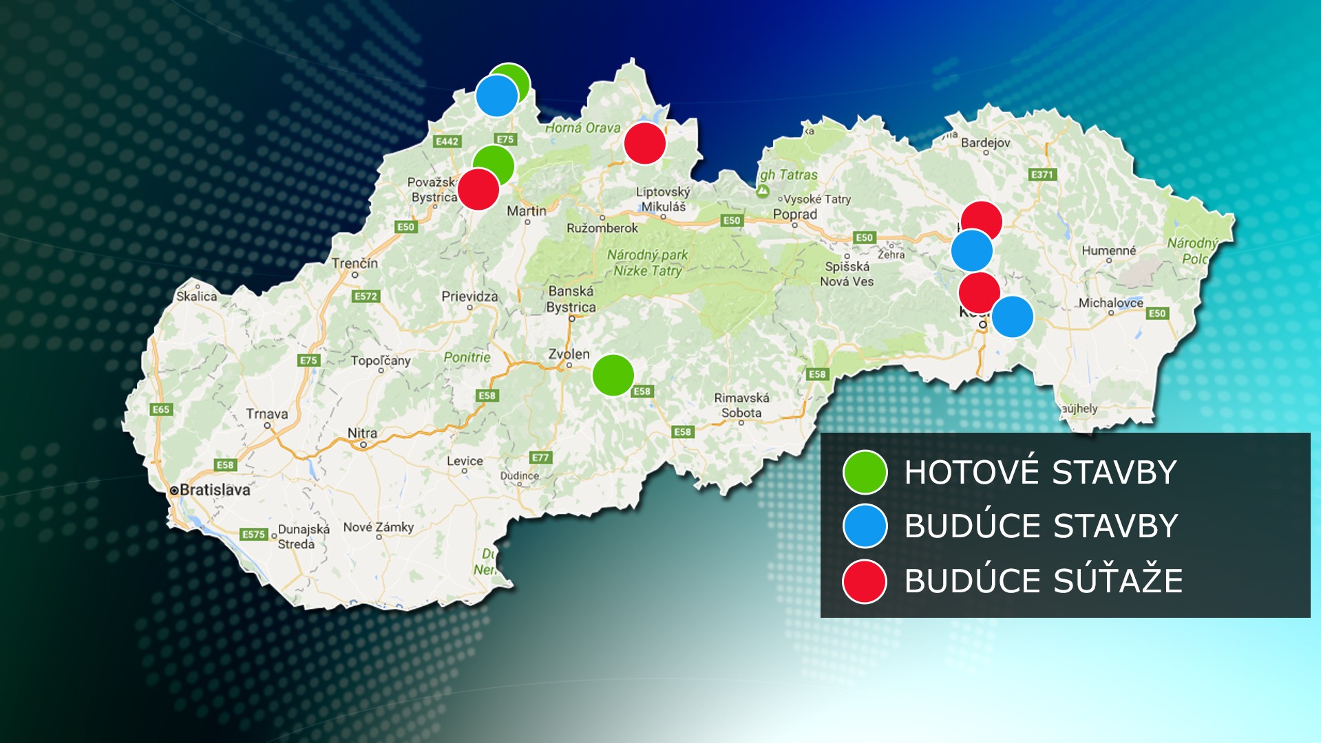MAPA: Tento rok pribudnú na Slovensku nové úseky diaľnic | Noviny.sk