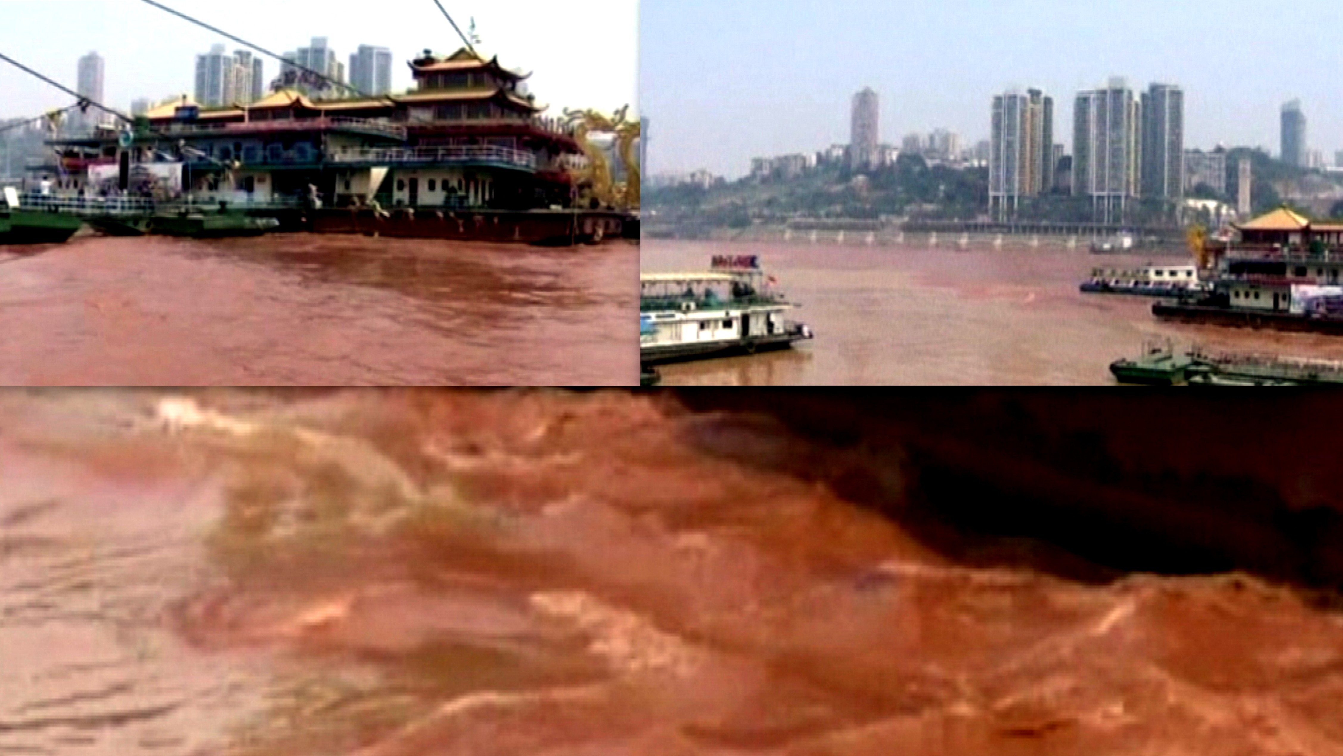 Číňanom sčervenela rieka Jang´c´tiang. Dôvody neznáme | Noviny.sk